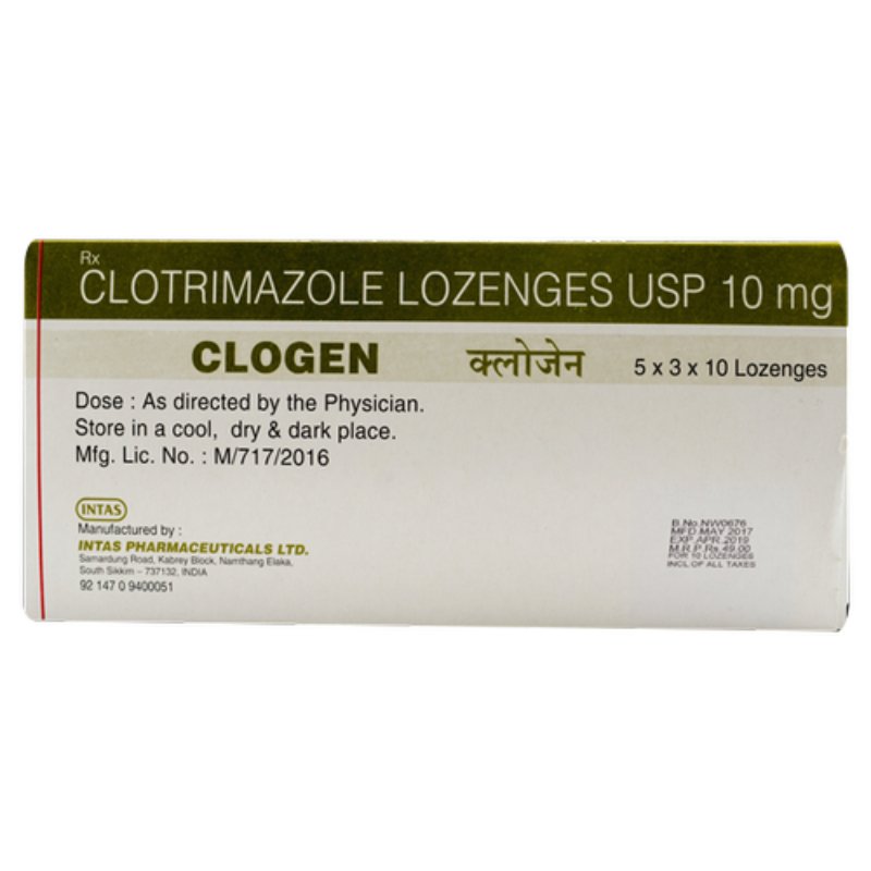 clotrimazole lozenges bulk cargo exporter | clogen cargo bulk supplier