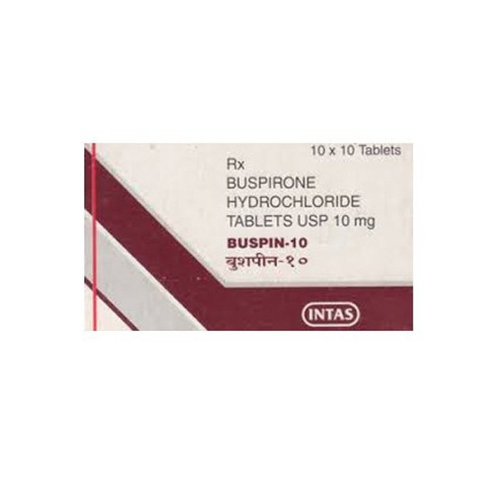 Buspin 10 mg Tablet Buspirone | Pharmaceutical Exporter in India